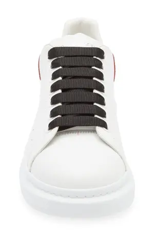 Alexander McQueen Oversize Sneaker - Off White/ Chilli