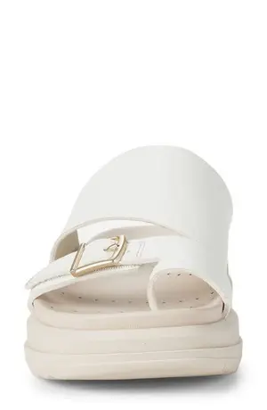 BARETRAPS Henrika Slide Sandal - Off White Leather