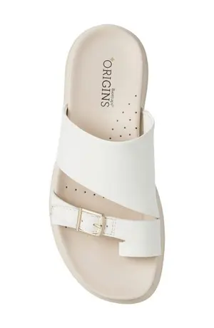 BARETRAPS Henrika Slide Sandal - Off White Leather
