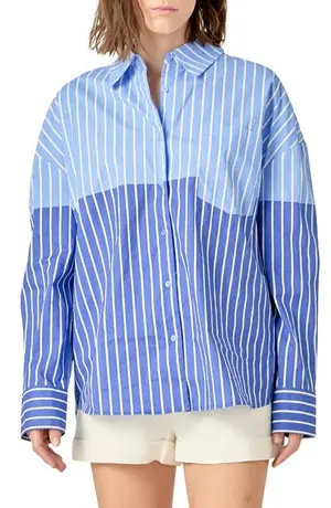 English Factory Pocket Shirts For Women