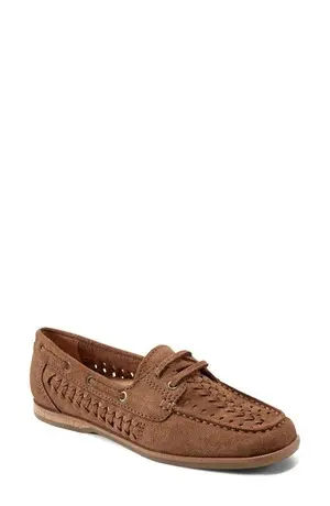 Earth Wishing Boat Shoe - Dark Brown