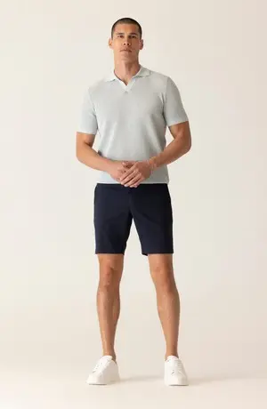 DEKE Oasis Luxeflex Twill Bermuda Shorts - Midnight