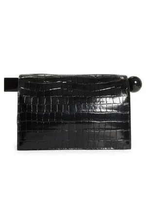 Jacquemus La Pochette Rond Carré Clutch - Black 990