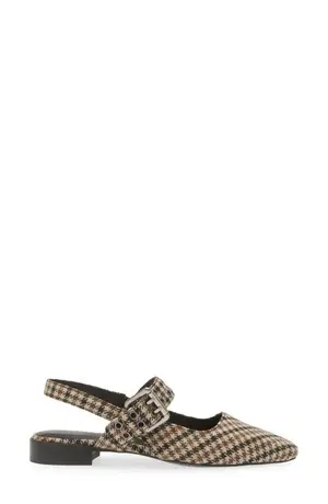 Rag & Bone Astra Mary Jane Slingback Flat - Tan Multi