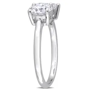 JULIANNA B. 14k 2 Ctw Lab-grown Diamond Two-stone Ring