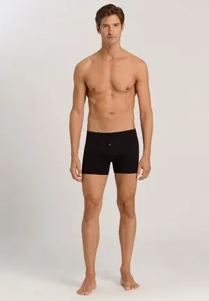 Hanro Cotton Sensation Long Leg Boxer Brief With Fly