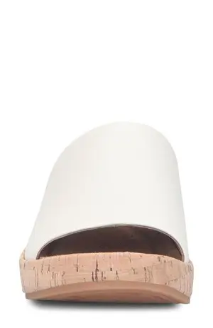 SOFFT Cass Platform Slide Sandal - Off White