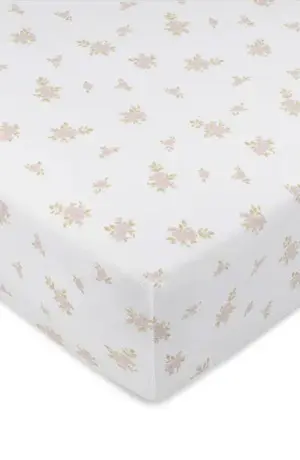 DOMANI HOME Cotton Crib Sheet - Jardin