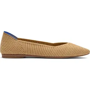 Rothy's The Point Ii Flat - Tan Woven
