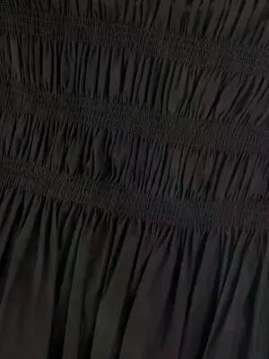 Michael Kors Smocked Maxi Dress - Black