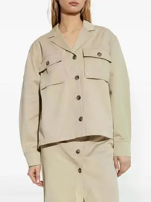ANINE BING Cotton Shirt Jacket