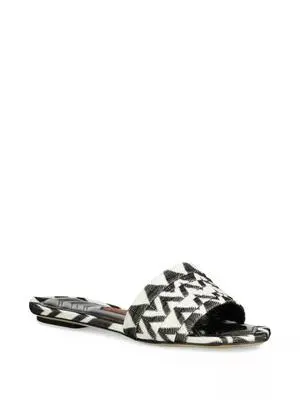 Missoni Zigzag-print Slides