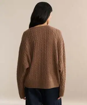 Jenni Kayne Nell V-neck Sweater - Brown