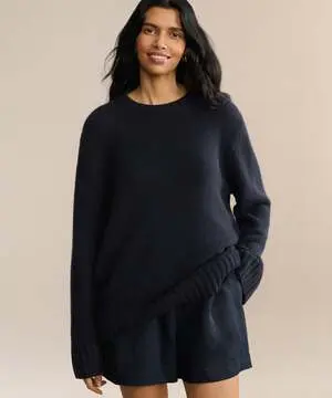Women's Navy Knitwear
