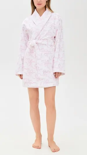 LoveShackFancy Indie Robe - Pink Bonnet