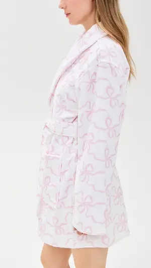 LoveShackFancy Indie Robe - Pink Bonnet