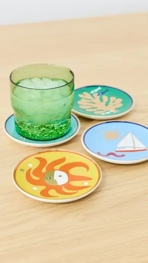 Jonathan Adler Playa Coaster Set