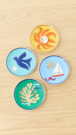 Jonathan Adler Playa Coaster Set