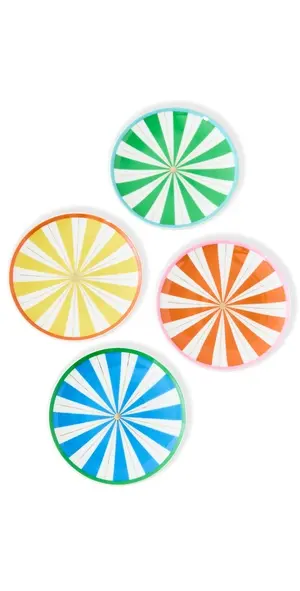 Jonathan Adler Portofino Coaster Set Of 4 - Multi