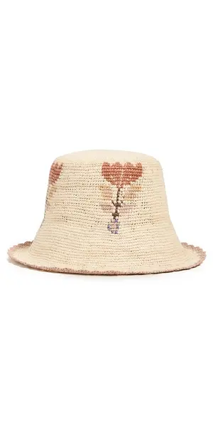 Freya Magnolia Straw Visor In One-Color - 20% Off | Editorialist display picture 1