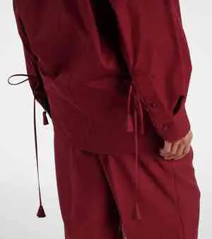 Gucci Lace-trimmed Cotton Poplin Shirt