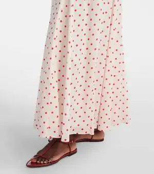 Posse Paloma Polka-dot Maxi Dress - Multicoloured