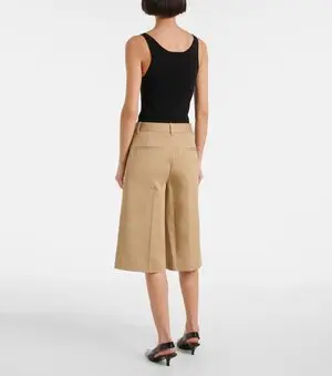 NILI LOTAN Erza Cotton Shorts