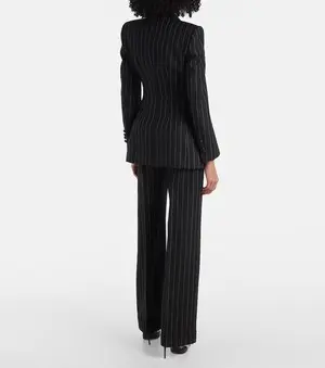Dolce & Gabbana Striped Wool Blazer