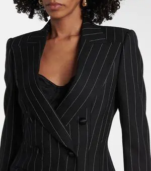 Dolce & Gabbana Striped Wool Blazer