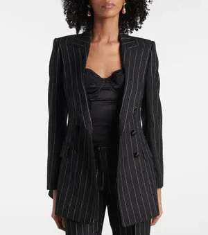 Dolce & Gabbana Striped Wool Blazer