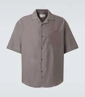 Ami Single Breasted Overshirts For Men