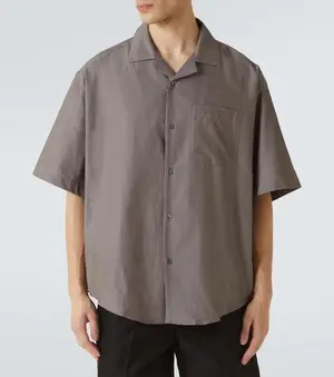 Ami Cotton Gabardine Shirt