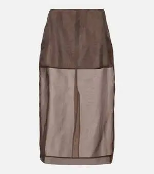 The Frankie Shop Draped Skirts