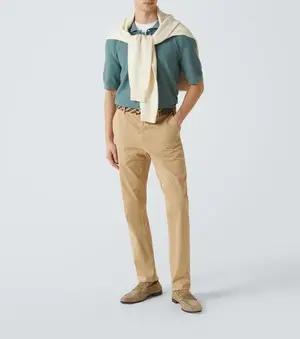 Canali Cotton Twill Chinos