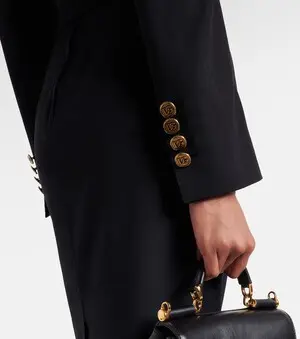 Dolce & Gabbana Cropped Wool-blend Jacket