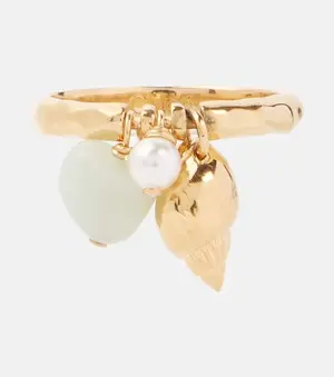 Chloé Shells Faux Pearl Ring