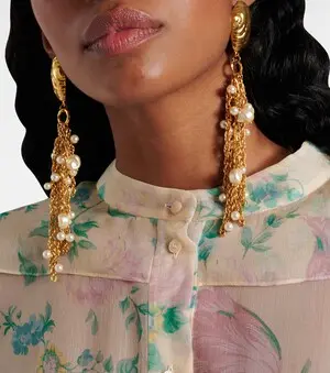 Chloé Shells Dangle Earrings