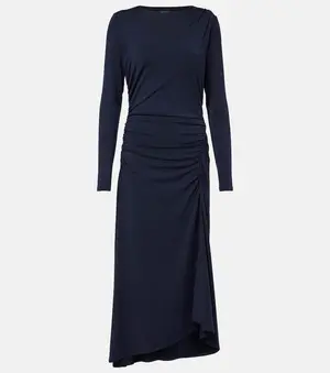Veronica Beard Gathered Midi Dress