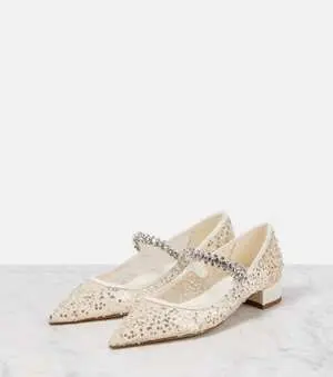 JIMMY CHOO Bing Embellished Pumps