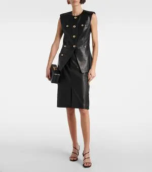 Veronica Beard Maxine High-rise Pencil Skirt