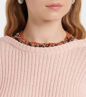 Dries Van Noten Embroidered Sweater