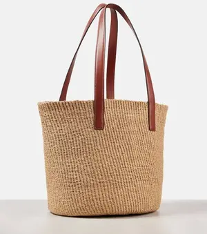 Chloé Horse Medal Large Basket Bag - Brown