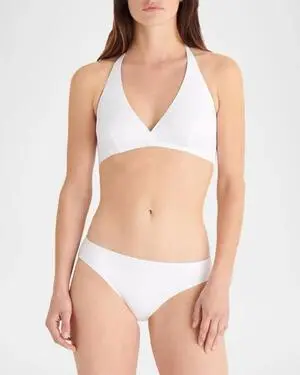ERES Gang Halter Bikini Top - Blanc
