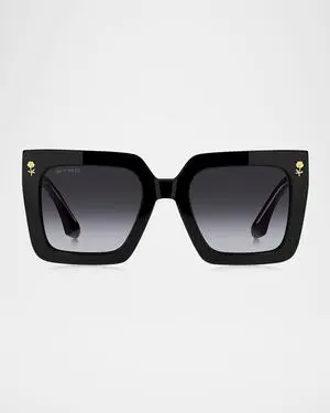 Etro Square Sunglasses - Black