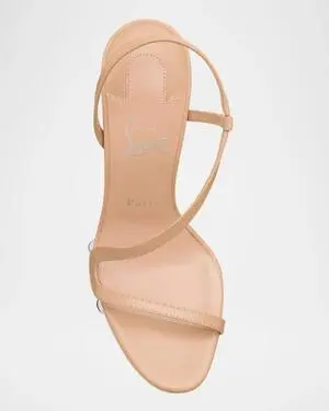 CHRISTIAN LOUBOUTIN 150mm Rosalie Platform Slingback Sandals - Blush