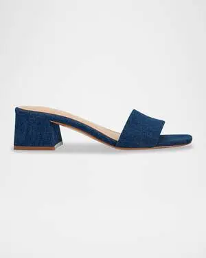 Marc Fisher Block-heel Mule Sandals