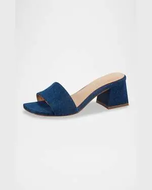 Marc Fisher Block-heel Mule Sandals