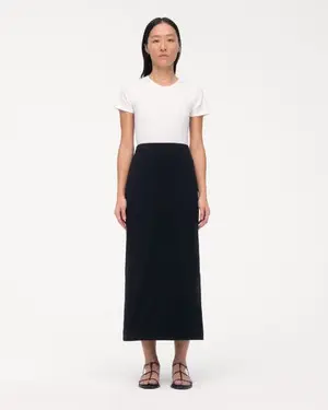 Another Tomorrow Tube Skirt