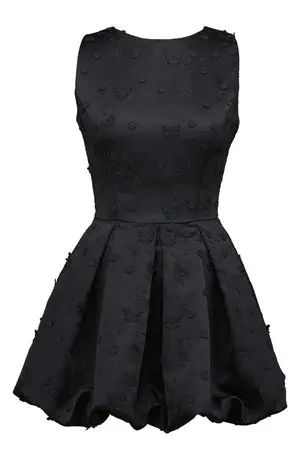 House Of Cb Melika Bubble Hem Minidress