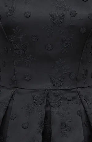 House Of Cb Melika Bubble Hem Minidress